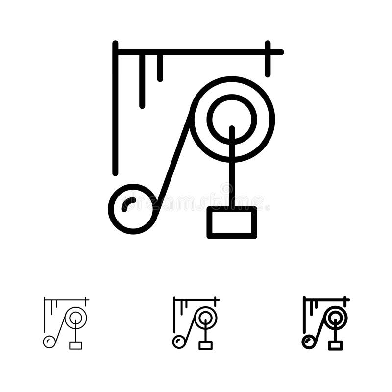 Device, Machine, Science, Science Machine Bold and Thin Black Line Icon ...