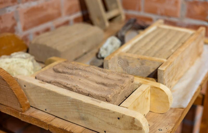 A Device for Making Bricks in the Middle Ages. a Device for Creating ...