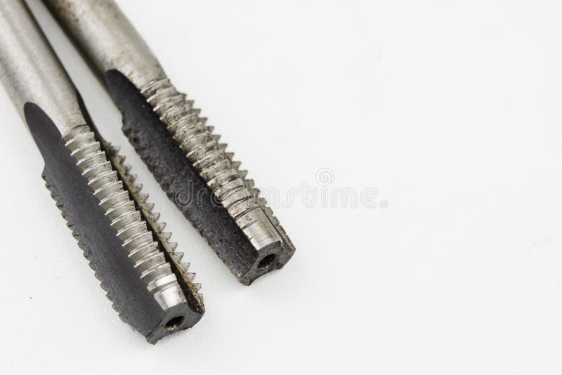 Device for Making Threads in a Screw. Metalworking Accessories Stock ...