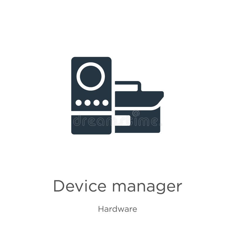 Device Manager Icon in Trendy Design Style. Device Manager Icon ... Device Manager Icon in Trendy Design Style. Device Manager Icon ...