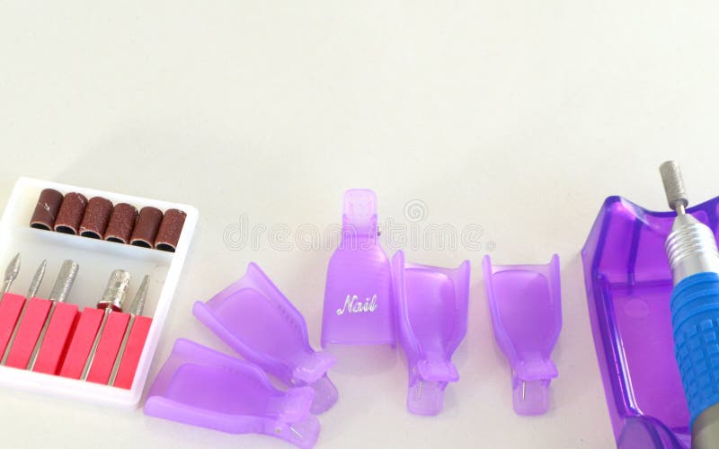 The device for manicure stock image. Image of luxury - 83827415