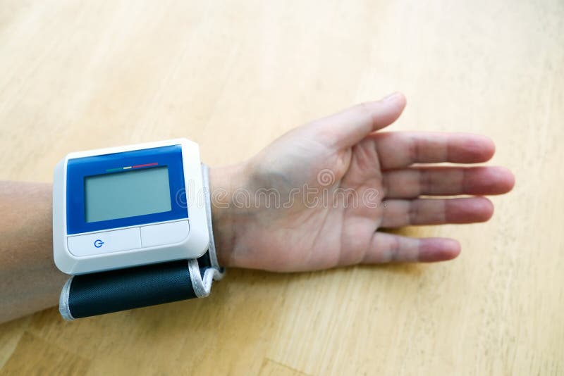 Device for Measuring Blood Pressure. Stock Photo - Image of display ... Device for Measuring Blood Pressure. Stock Photo - Image of display ...