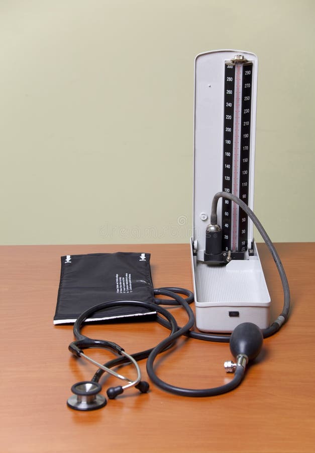 Device for Measuring Pressure Stock Image - Image of physical, people ...