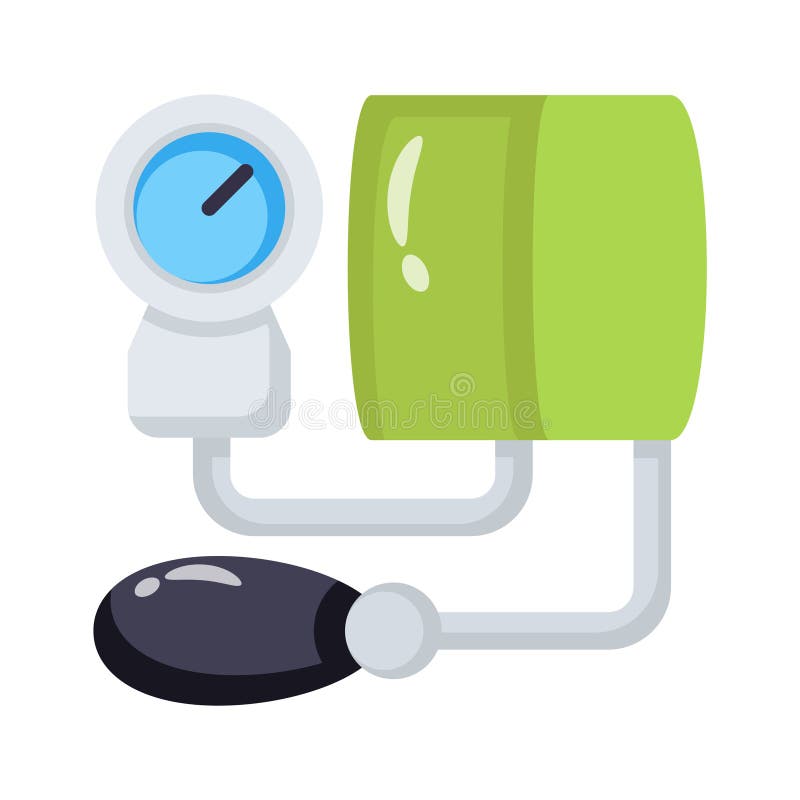 A Device for Monitoring Blood Pressure, Sphygmomanometer Vector Design ...