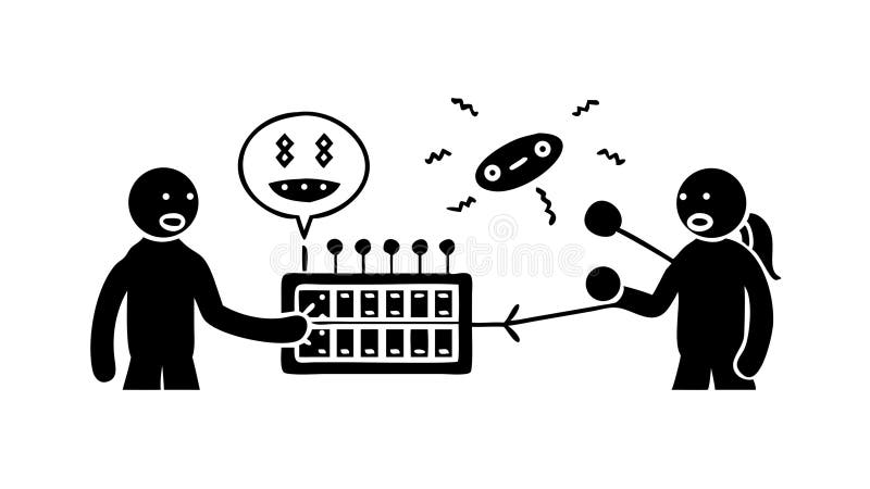 Device Pairing and Digital Connection, Vector Design Generative AI ...