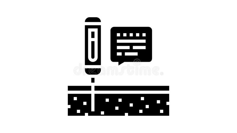 Device for Ph Soil Testing Line Icon Animation Stock Footage - Video of ... Device for Ph Soil Testing Line Icon Animation Stock Footage - Video of ...