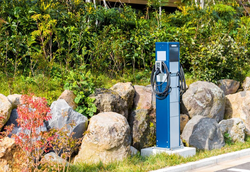 The Device for Pumping the Wheels, Hanoke, Japan. Stock Photo - Image ...