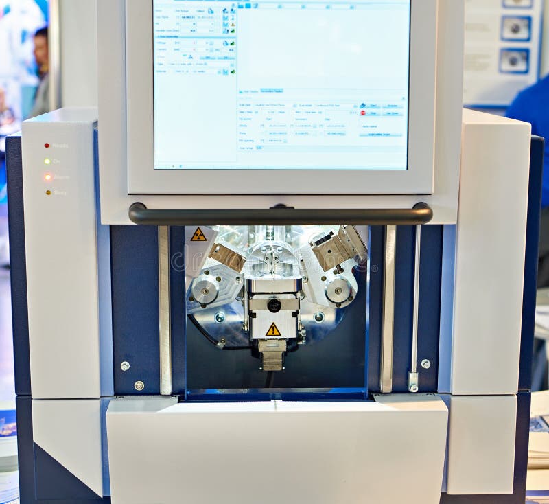 Device X-ray Diffraction and Elemental Analysis Stock Image - Image of ...