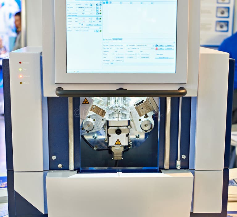 Device X-ray Diffraction and Elemental Analysis Stock Image - Image of ...