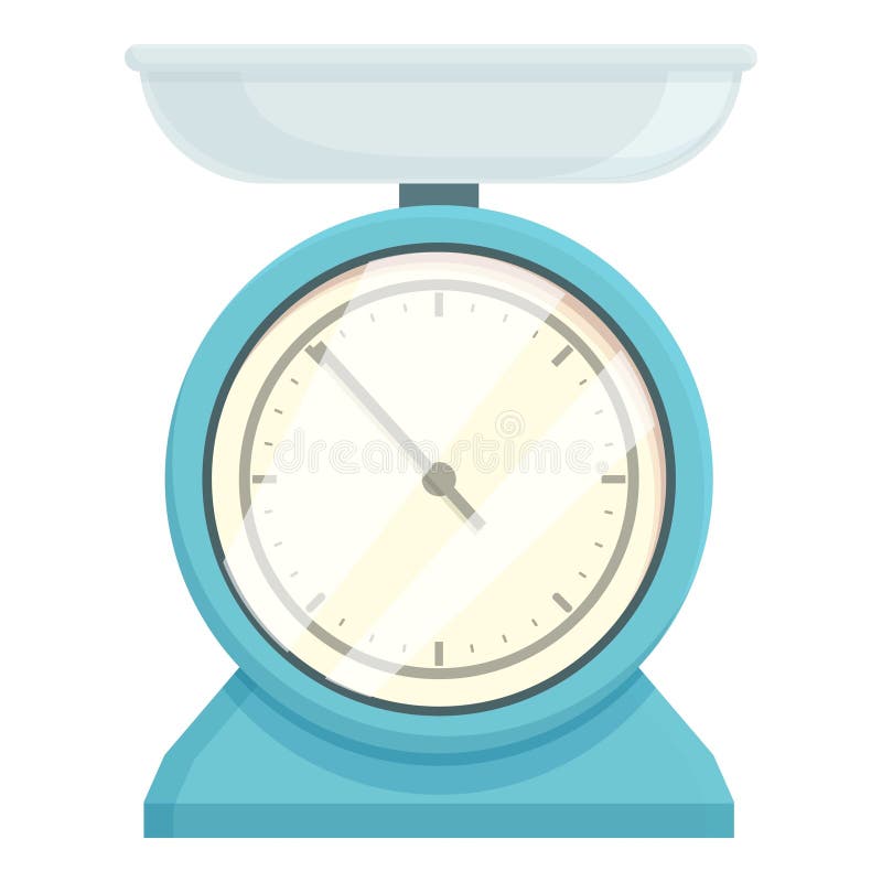 Kitchen Weigh Scales Cartoon Vector Illustration Stock Vector ...