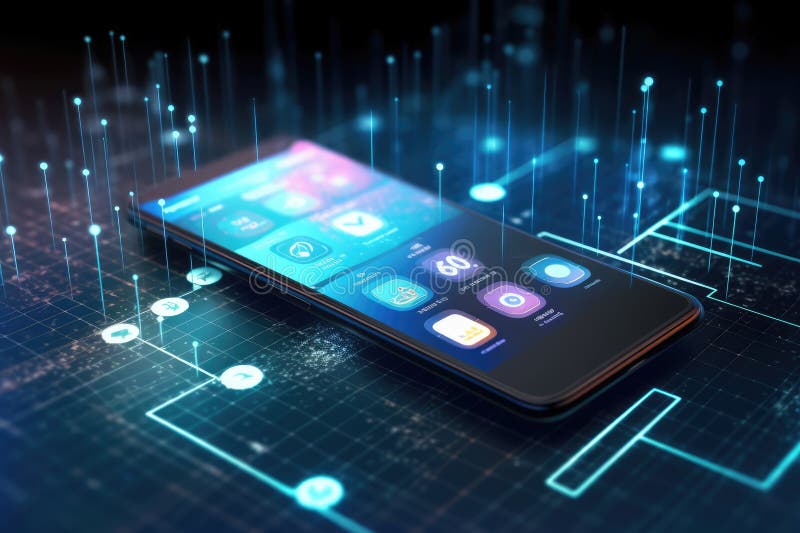 Modern Smartphone Representing the Convergence of Cutting-edge ...