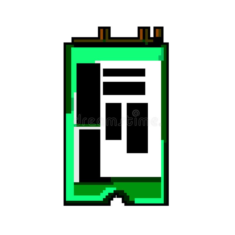 Device Ssd Storage Game Pixel Art Vector Illustration Stock Vector ...