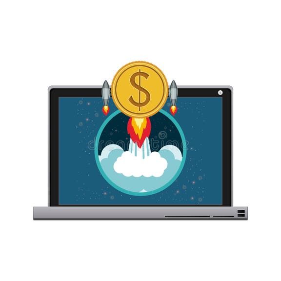 Device and Start Up Concept Design Stock Vector - Illustration of ...