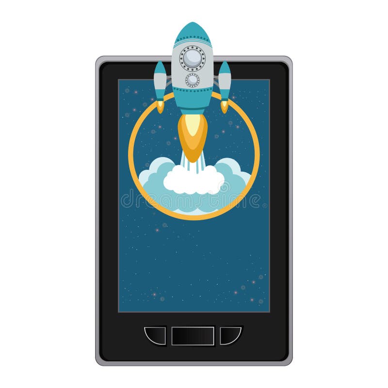 Device and Start Up Concept Design Stock Vector - Illustration of ...