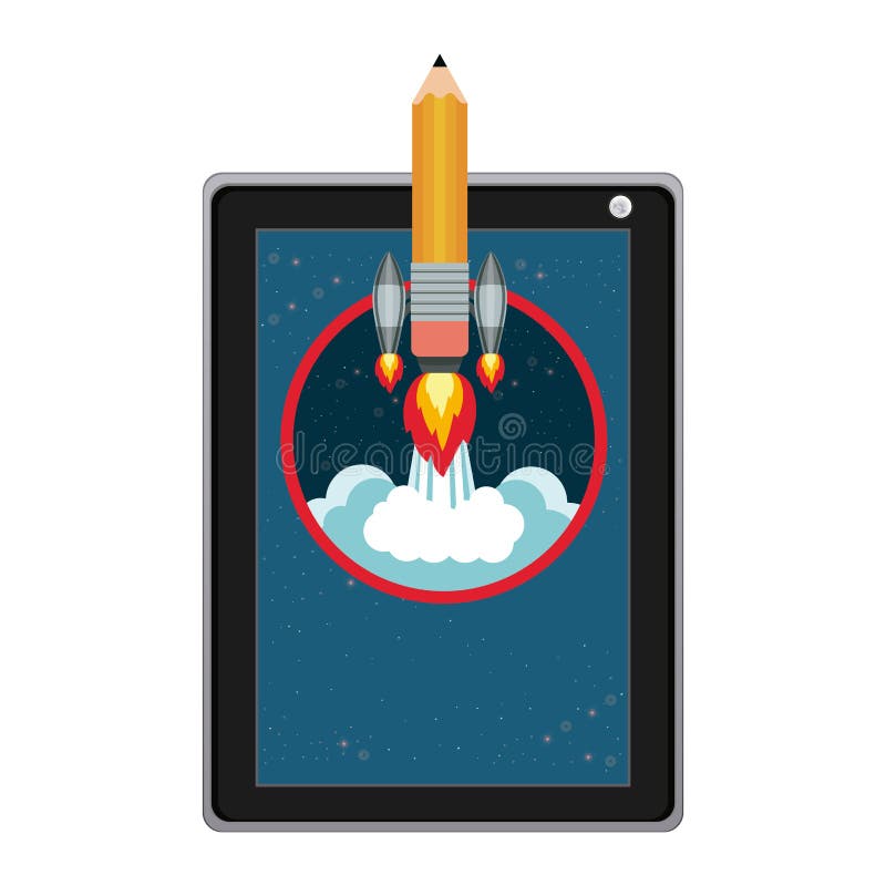 Device and Start Up Concept Design Stock Vector - Illustration of ...