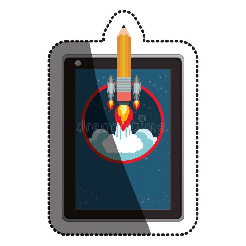 Device and Start Up Concept Design Stock Vector - Illustration of plan ...