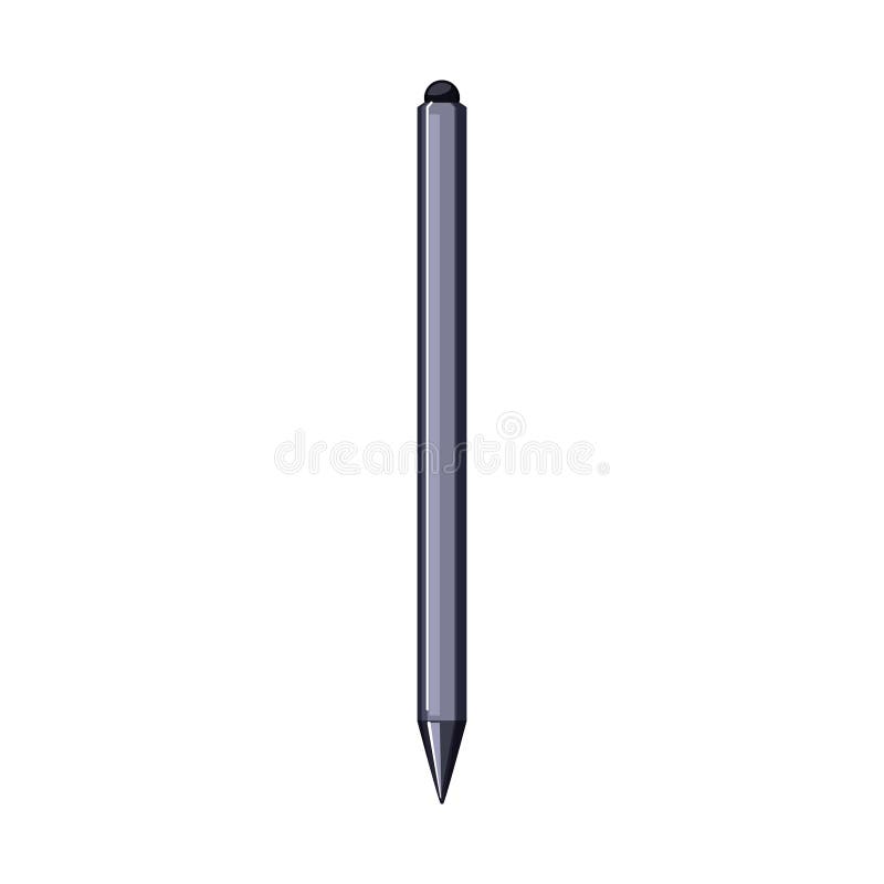 Device Stylus Pen Cartoon Vector Illustration Stock Vector ...