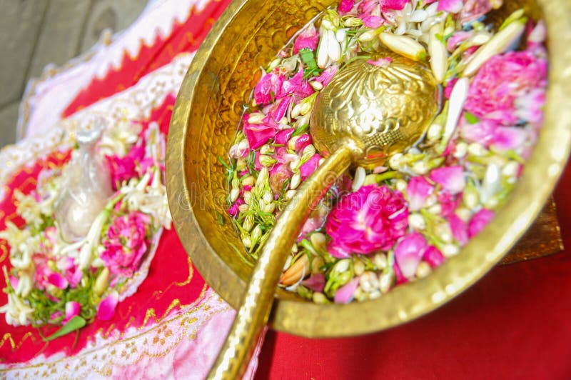 Device for the Traditional Javanese Wedding Procession Called Ngidak ...