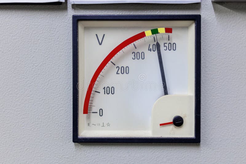 The Device Used To Measure Voltage is Called a Voltmeter Stock Image ...