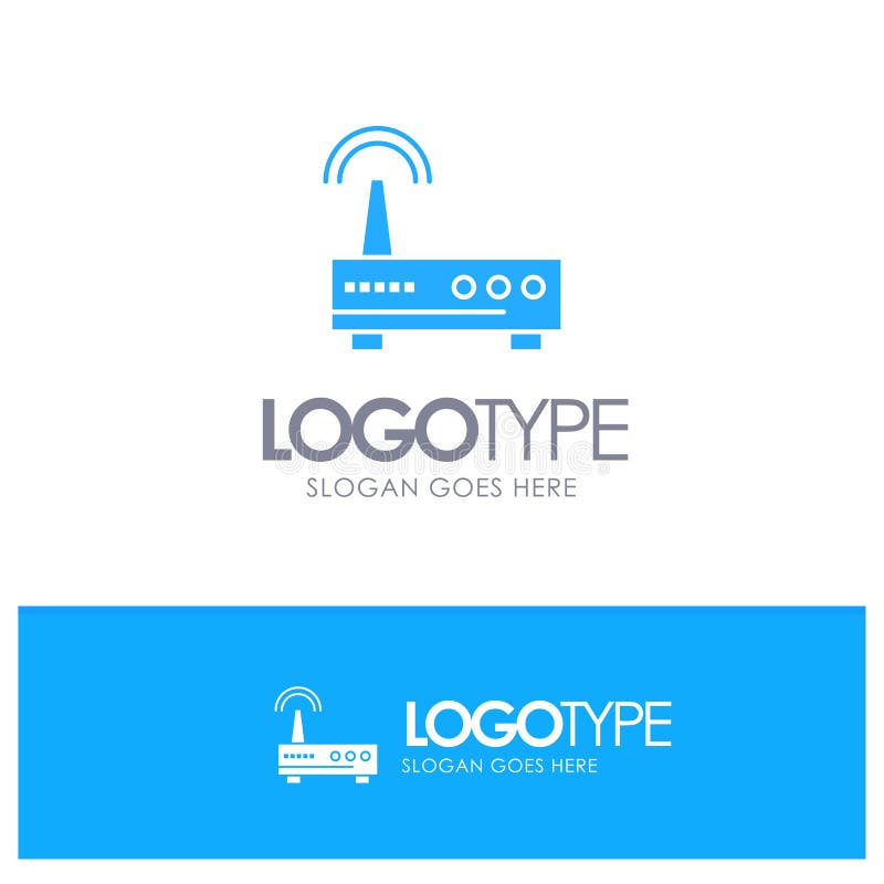 Device, Wifi, Signal, Education Blue Logo Vector Stock Vector ...