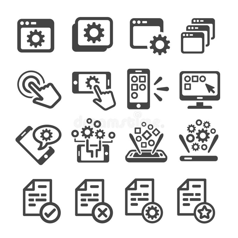 Job application stock illustration. Illustration of application - 40691751