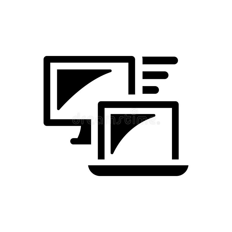 Devices icon stock vector. Illustration of computer - 224209165