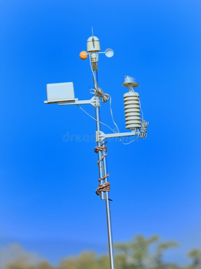 Devices Meteorological Station. Stock Photo - Image: 28622766