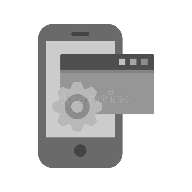 Devices Settings stock illustration. Illustration of smartphone - 82809613