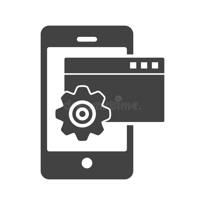 Devices Settings stock vector. Illustration of design - 79911510