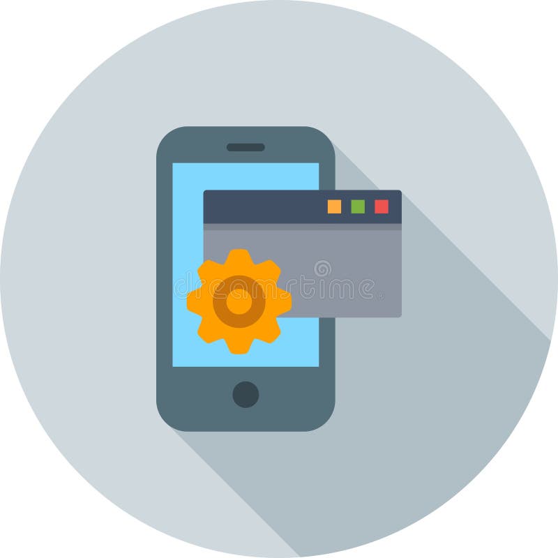 Devices Settings stock vector. Illustration of internet - 83634417