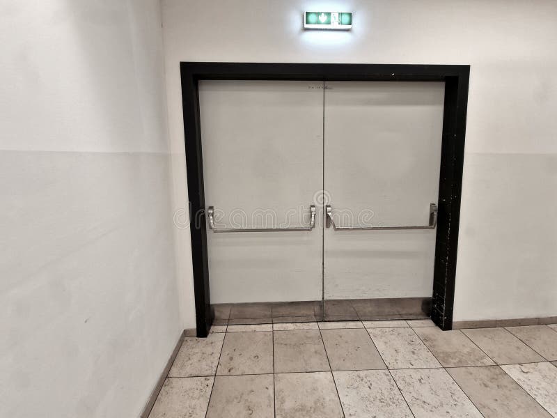 Devices Unlock Doors Opening Outside during E Stock Image - Image of ...