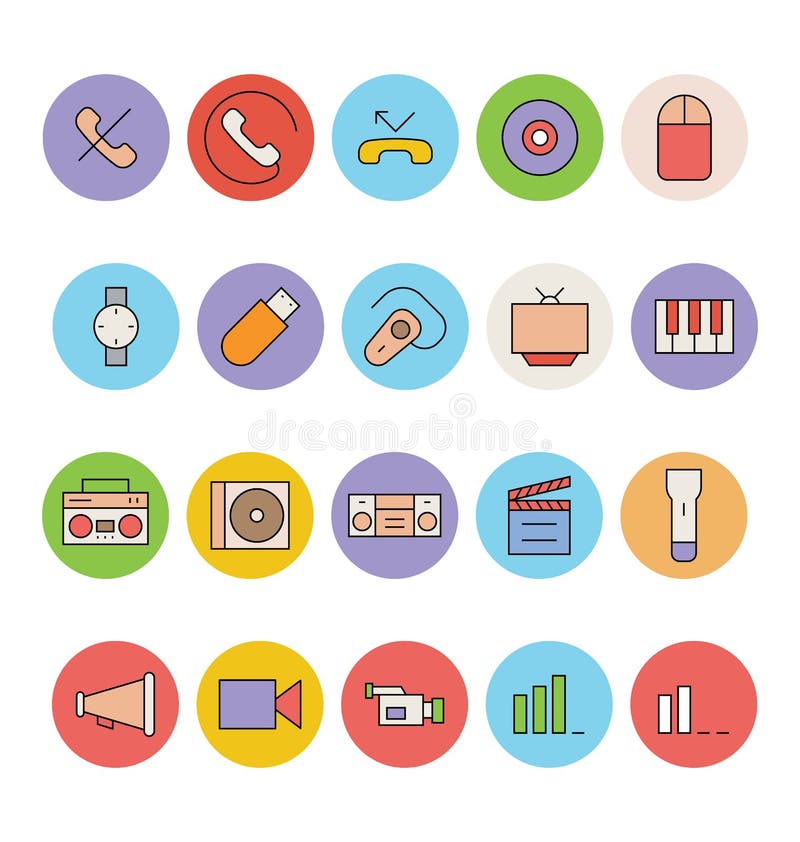 Devices Vector Icon 5 stock illustration. Illustration of memory - 71036104