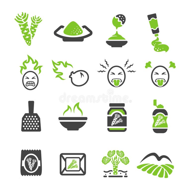 Wasabi Green Stock Illustrations – 4,261 Wasabi Green Stock ...