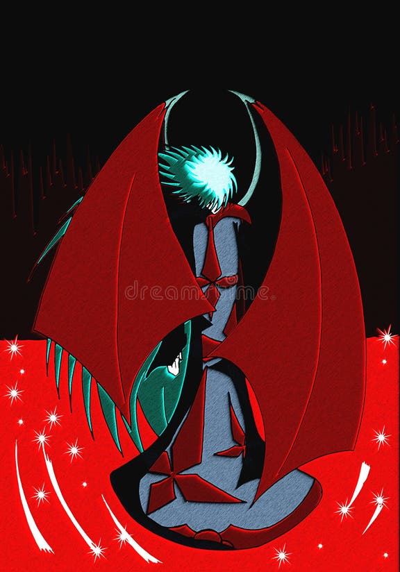 Winged Devil Stock Illustrations – 543 Winged Devil Stock Illustrations ...