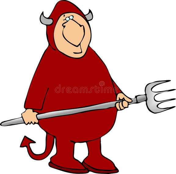 Devil Pitchfork Stock Illustrations – 3,915 Devil Pitchfork Stock ...