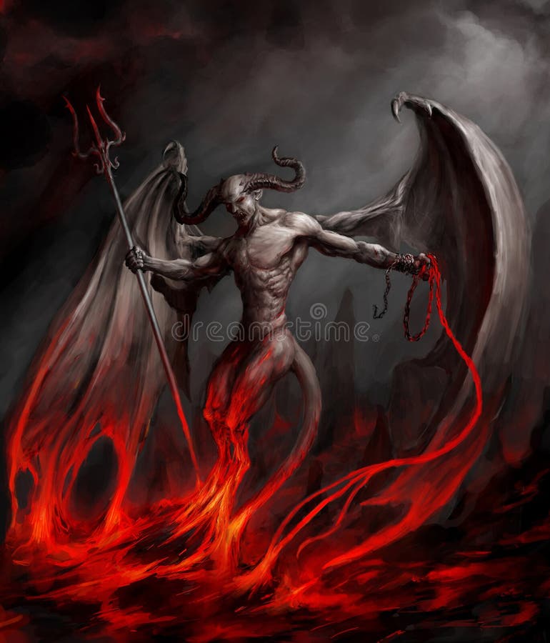 Devil Stock Illustration Illustration Of Horns Afterlife 21679401