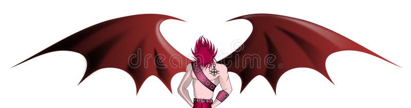 Devil Image with Number 666 Isolated Stock Photo - Illustration of ...
