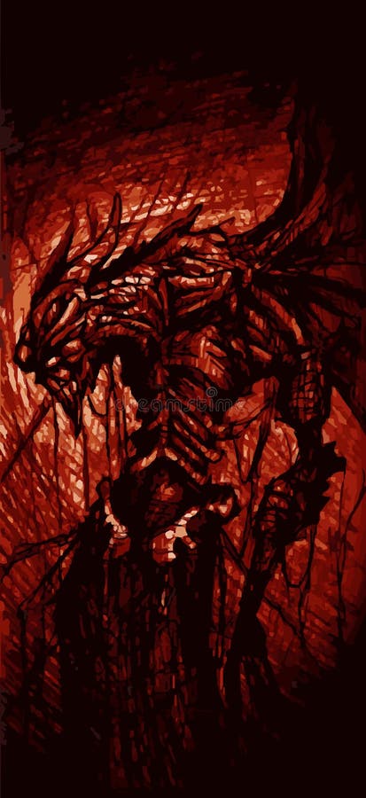 Devil stock vector. Illustration of dark, satan, evil - 7763623