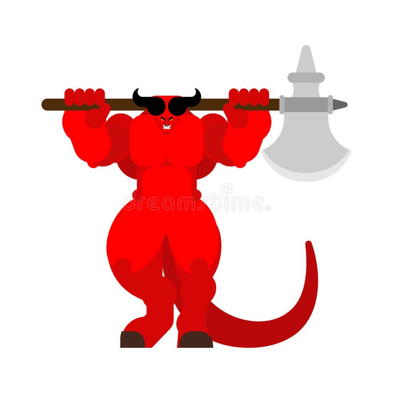Muscular Devil Stock Illustrations – 252 Muscular Devil Stock ...