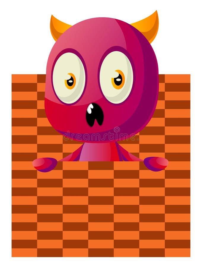 Devil in Box, Illustration, Vector Stock Vector - Illustration of ...