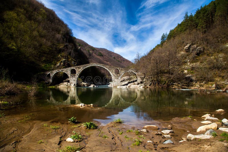 Devil Bridge stock image. Image of outdoors, horizontal - 31400441