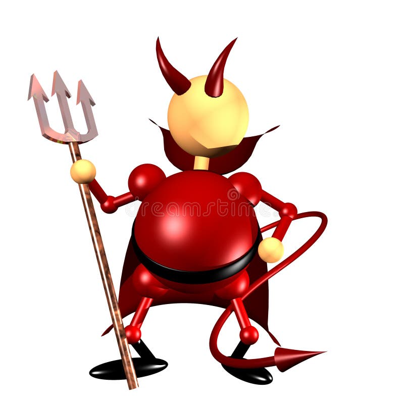 Devil clipart stock illustration. Illustration of devil - 10203175