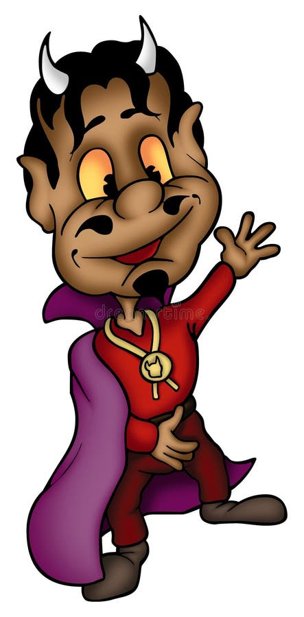 Red Devil stock vector. Illustration of figure, demon - 5174256