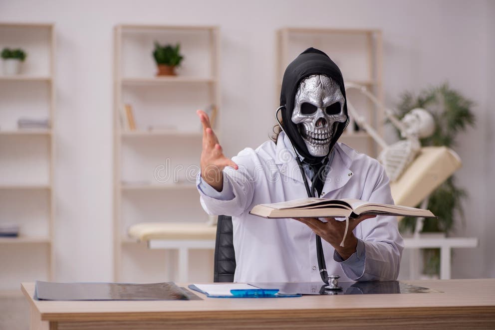 Devil Doctor Working in the Clinic Stock Image - Image of horror, ghost ...
