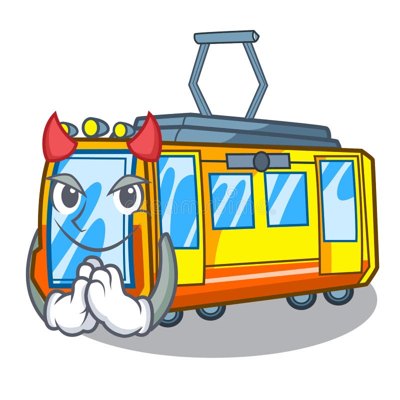 Angry Train Mascot Cartoon Style Stock Vector - Illustration of mobile ...
