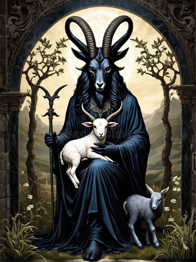 Scary Baphomet Stock Illustrations – 63 Scary Baphomet Stock ...