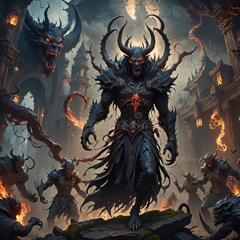 A Demonic Entity that Can Weave Illusions To Confuse and Disorient Its ...