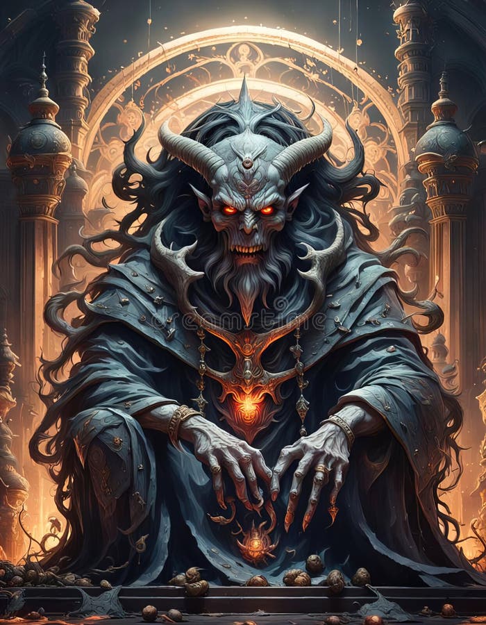 A Demonic Entity that Can Weave Illusions To Confuse and Disorient Its ...