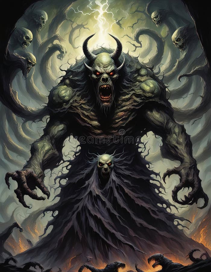 A Demonic Entity that Can Weave Illusions To Confuse and Disorient Its ...