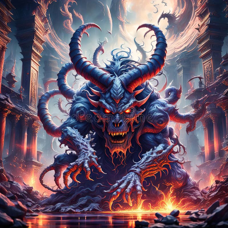 A Demonic Entity that Can Weave Illusions To Confuse and Disorient Its ...